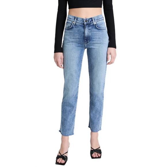 Le Jean | Jeans | New Le Jean Stevie Slim Boyfriend Jean In Lush | Poshmark